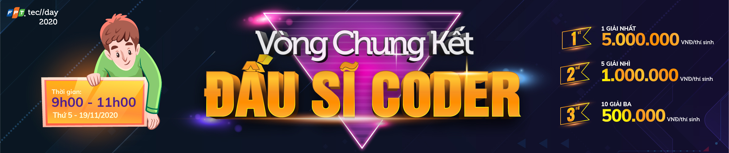 FPT TECHDAY 2020_CODE WARRIOR_FINAL ROUND on 19th MORNING | CodeLearn